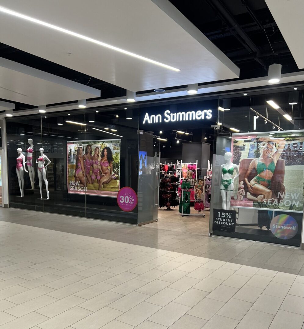 Northampton Grosvenor Centre Gets New Ann Summers' Store - FMX - Urban ...